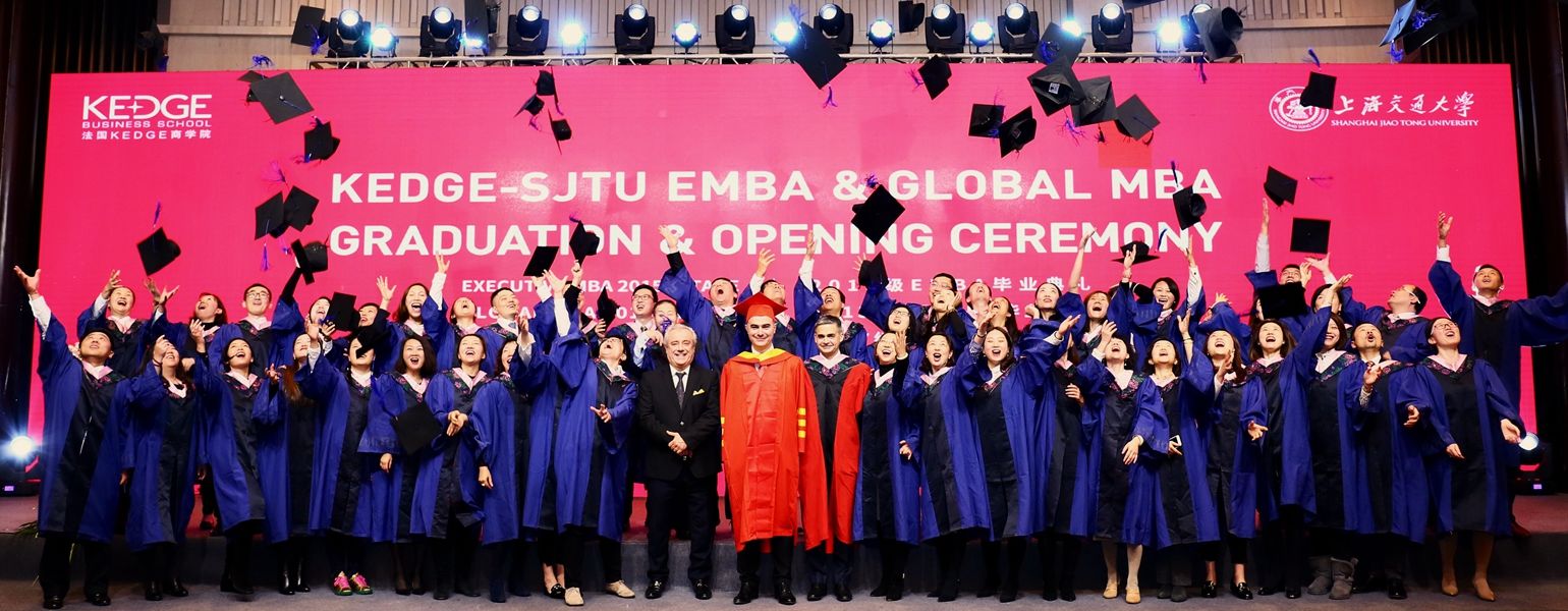 KEDGE - SJTU EMBA & Global MBA Graduation & Opening Ceremony - Kedge ...